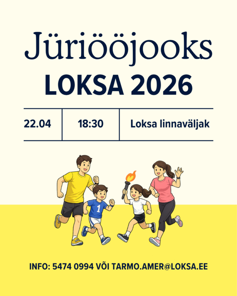 2026. AASTA LOKSA JÜRIÖÖ TEATEJOOKS – Loksa linn